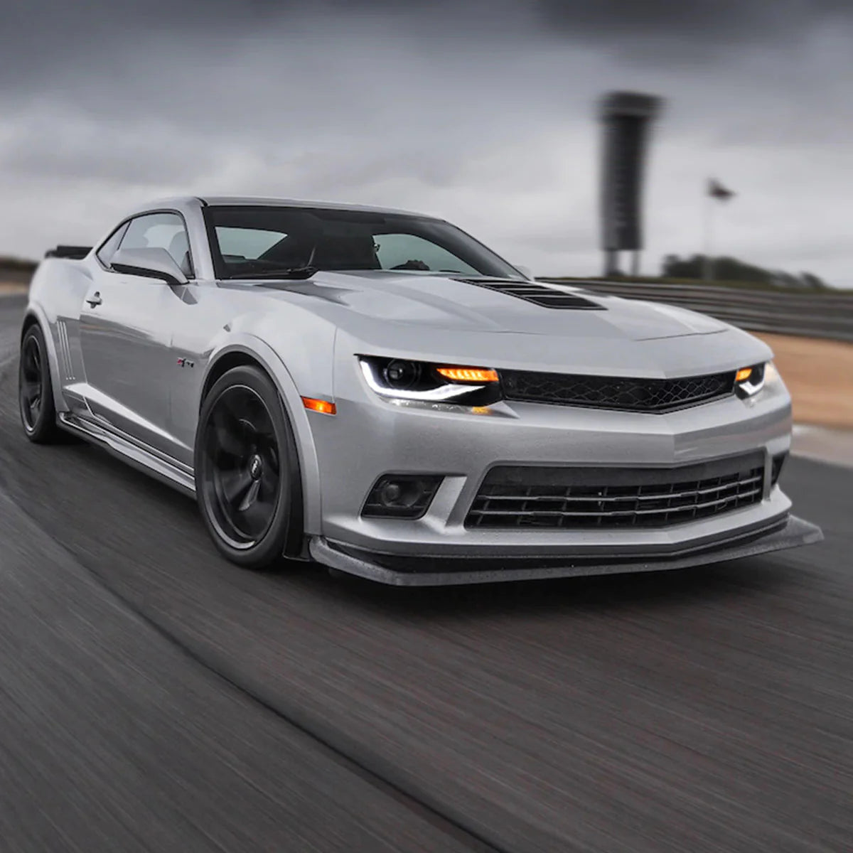 VLAND Dual Beam Headlights For Chevrolet Camaro 2014-2015 w/Sequential ...